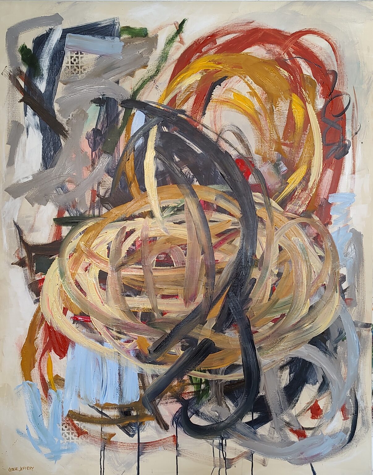 “ANOTHER TRIP AROUND THE SUN” - Acrylic on Canvas, in Abstracts